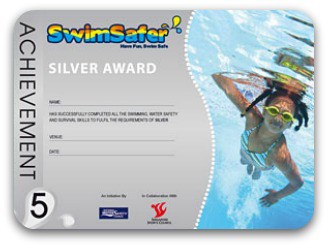 Swimsafer Stage Silver Certificate | Happy Fish Malaysia